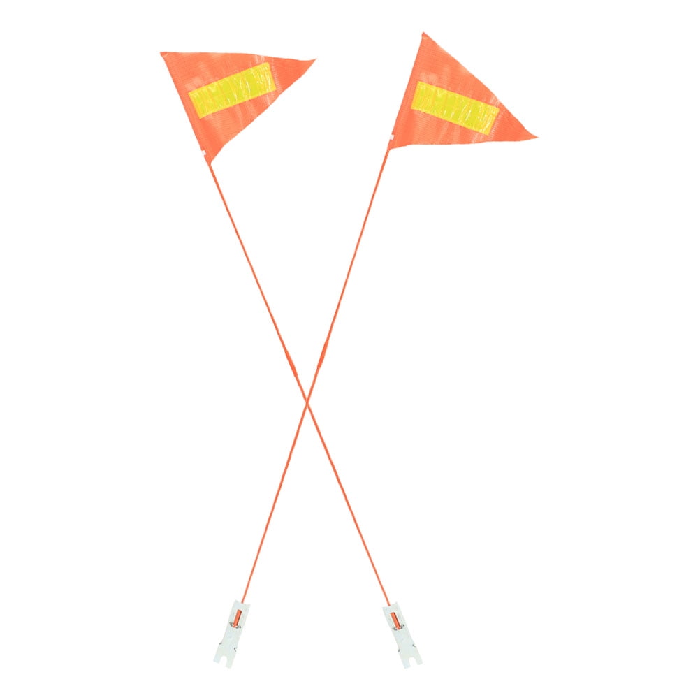 2pcs Flag Bike Safety Flag For Riding Safety Flag Kit Professional ...