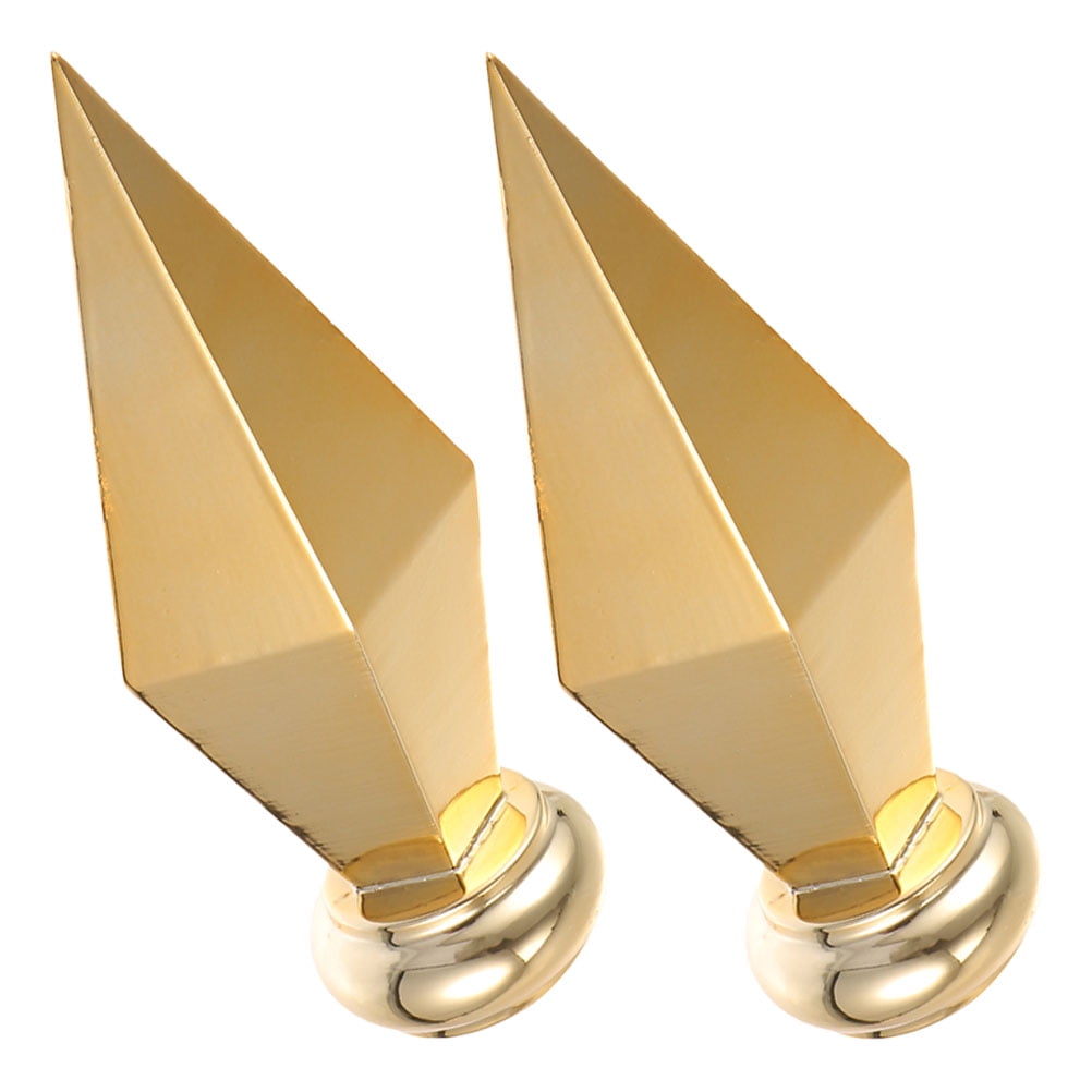 2pcs Flagpole Topper Pole Top Flagpole Cap Top Ornament Flag Head ...