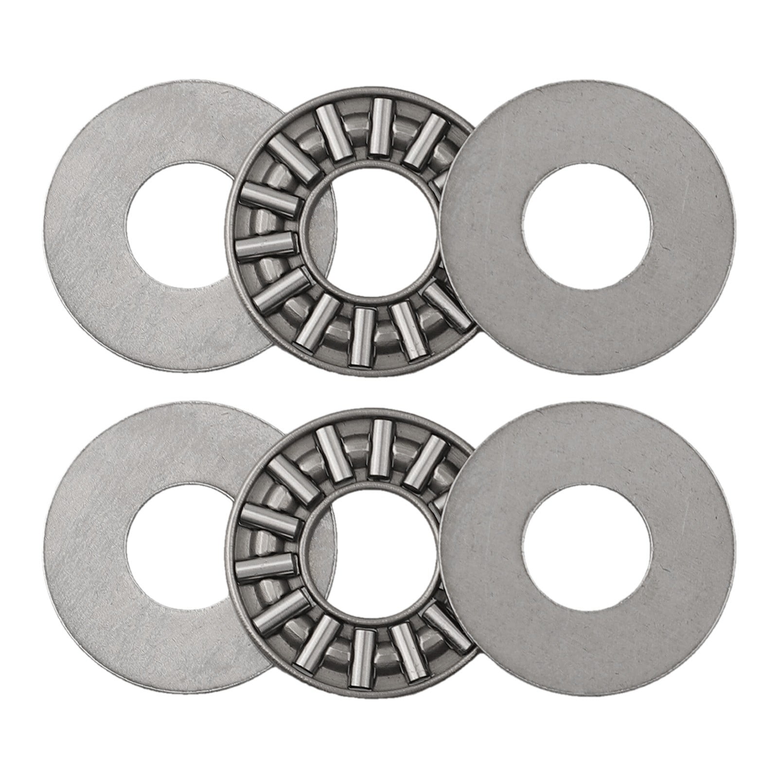 2pcs Flat Needle Roller Bearing AXK1024 Thrust Needle Roller Bearing ...