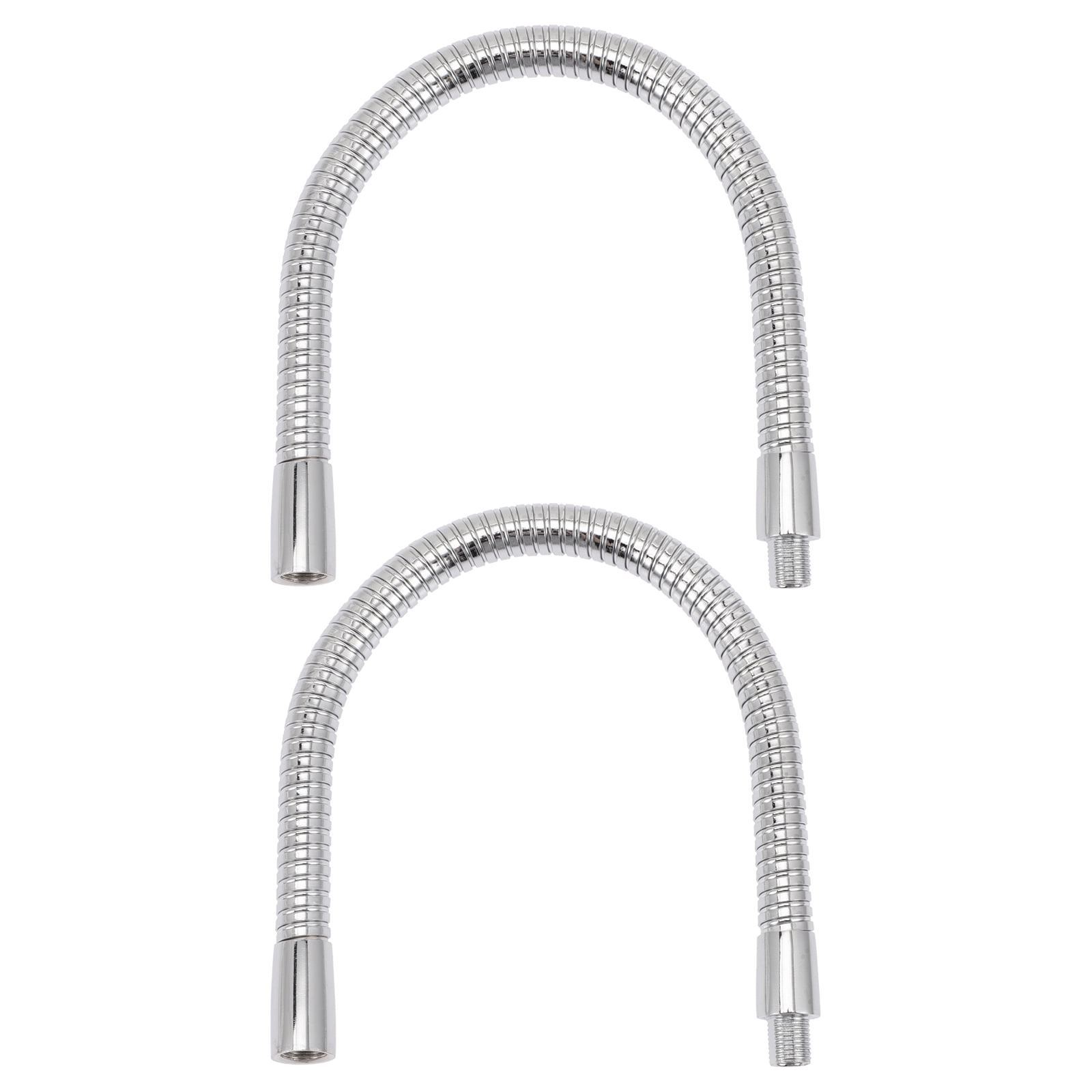 2pcs Flex Arm Replacement Iron Gooseneck Stand Thread Flexible Light ...