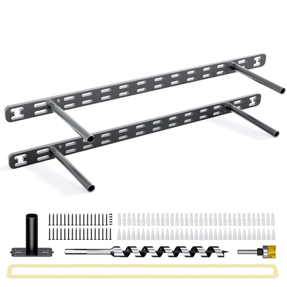 2pcs Floating Shelf Bracket Heavy Duty,Decorative Floating Shelf ...