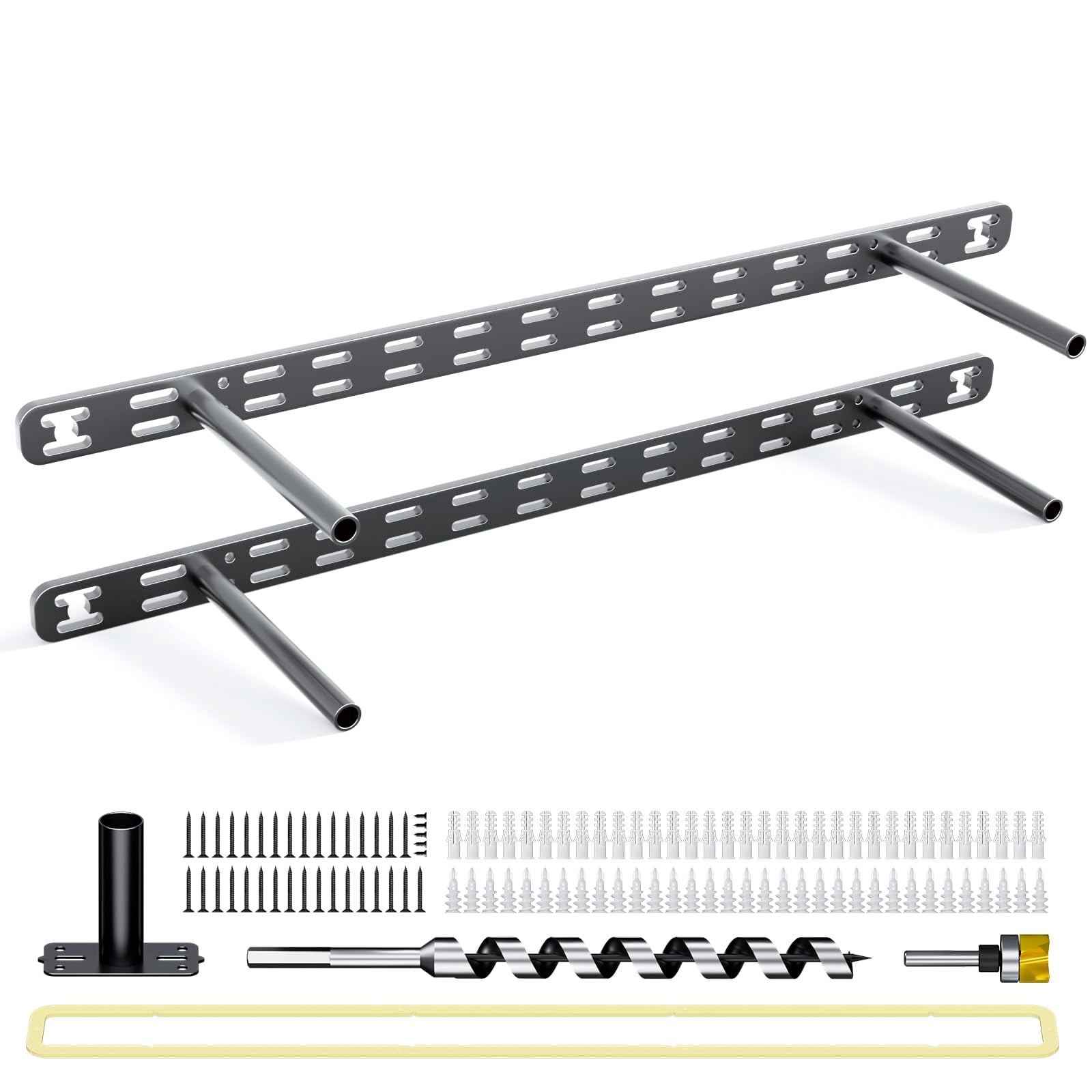 2pcs Floating Shelf Bracket Heavy Duty,Decorative Floating Shelf ...