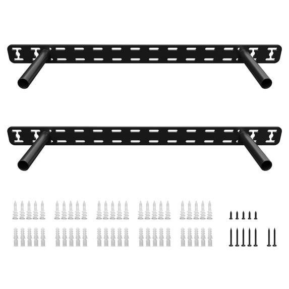 2pcs Floating Shelf Bracket Heavy Duty Hidden Metal Brackets for Shelf ...