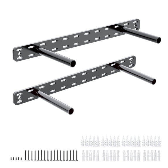 2pcs Floating Shelf Bracket Heavy Duty Hidden Metal Brackets for Shelf ...