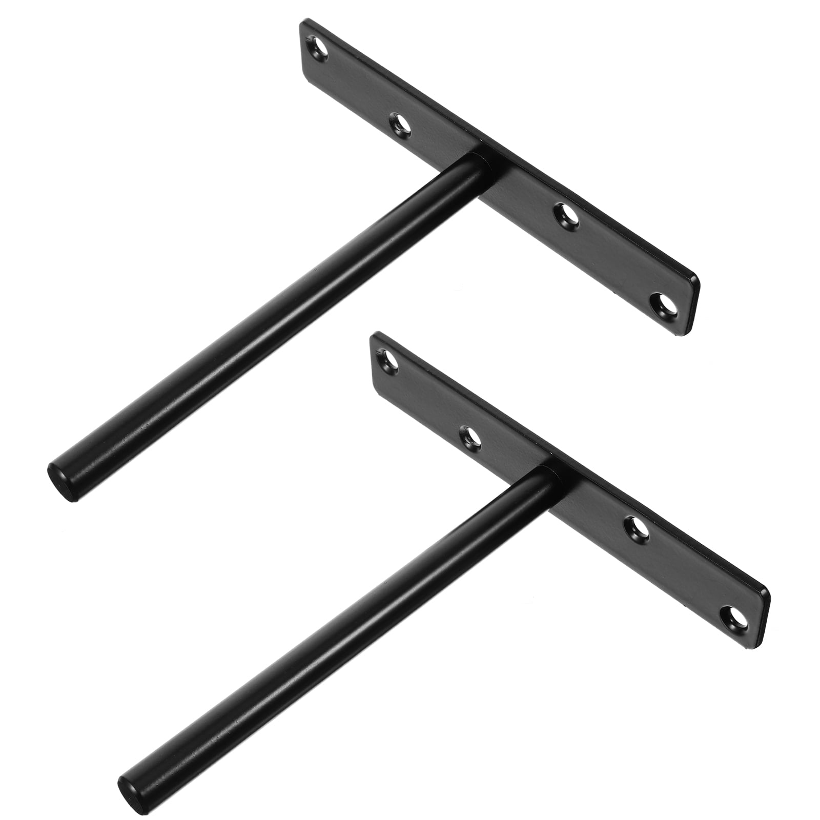 2pcs Floating Shelf Brackets Wall Mounted Shelf Brackets Hidden ...
