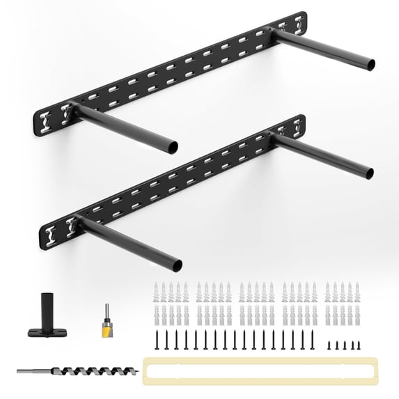 2pcs Floating Shelf Hardware Heavy Duty Hidden Shelf Brackets Support ...