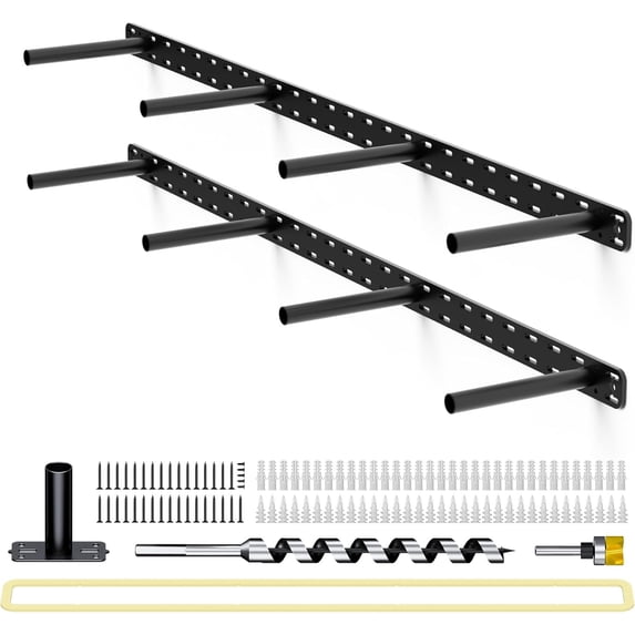 2pcs Floating Shelf Hardware Heavy Duty Hidden Shelf Brackets Support ...