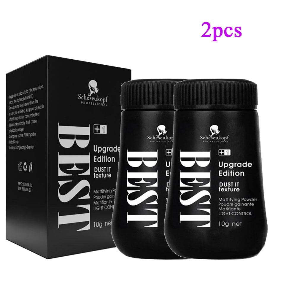 2pcs Fluffy Hair Powder Volumizing Hair Powder Mattifying,Haircut ...