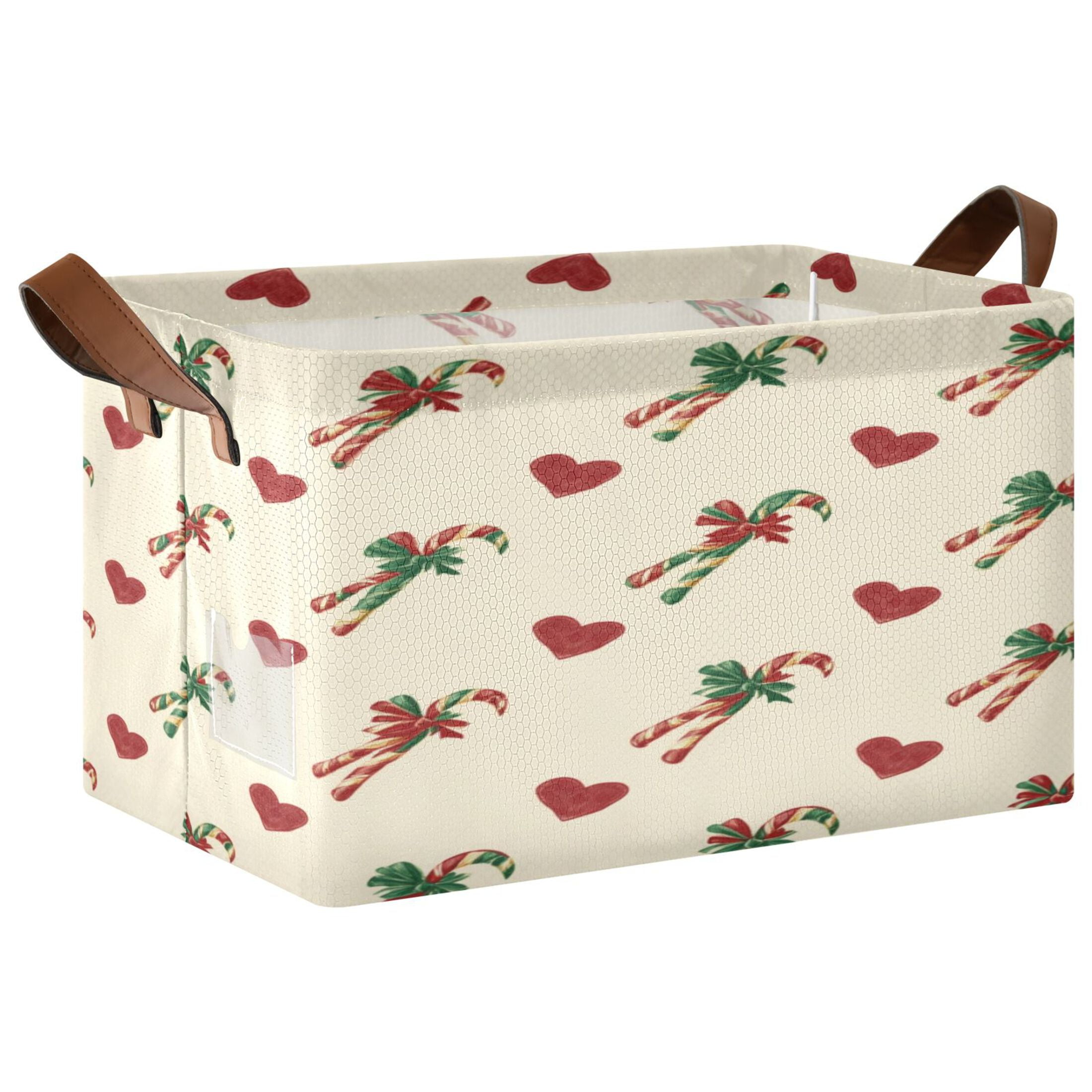 2pcs Foldable Iron Frame Storage Basket Open Basket Bins Versatile ...