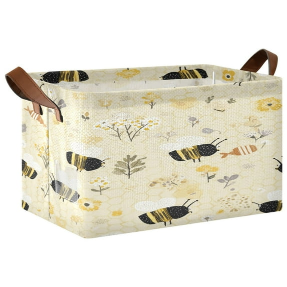 2pcs Foldable Iron Frame Storage Basket Open Basket Bins Versatile ...