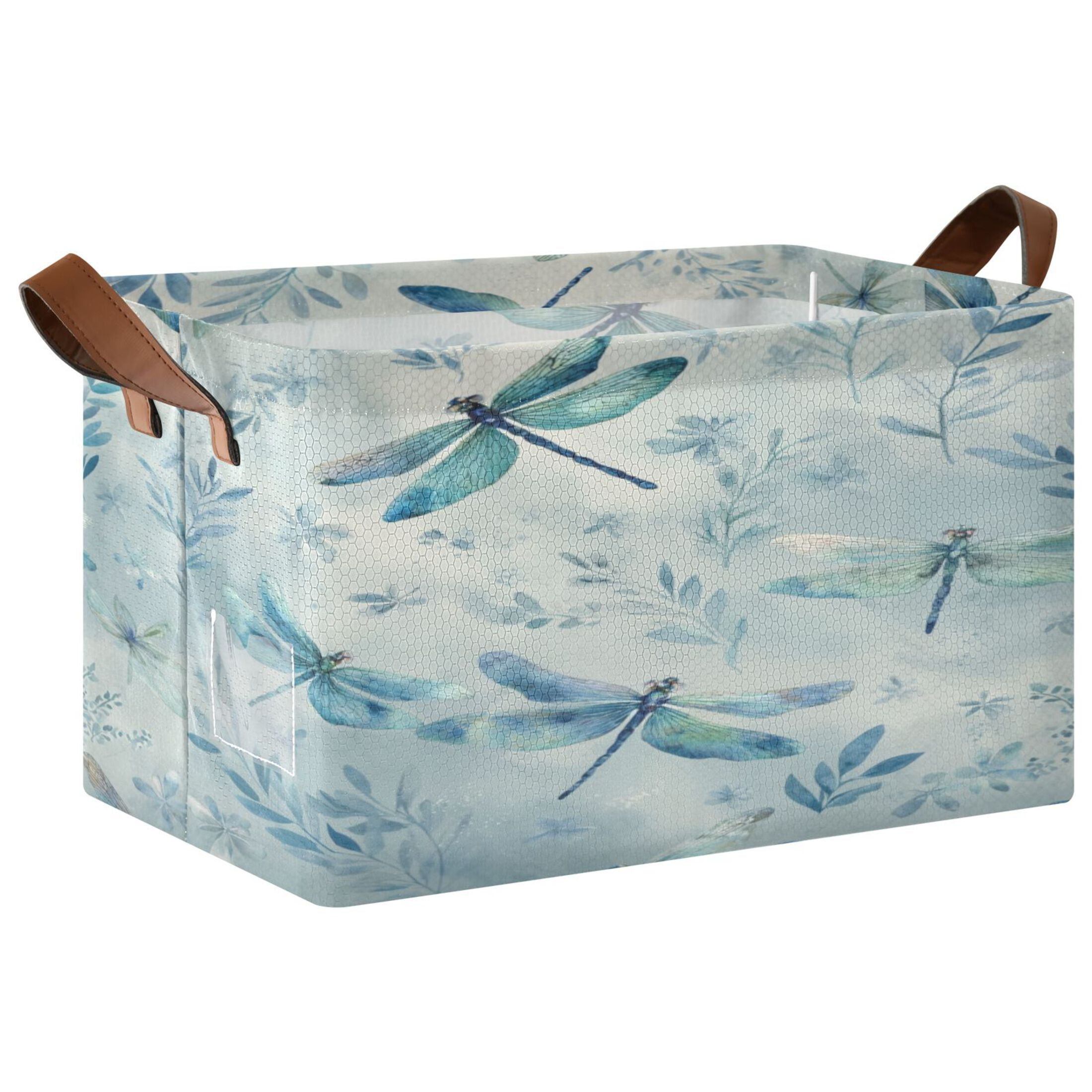 2pcs Foldable Iron Frame Storage Basket Open Basket Bins Versatile ...