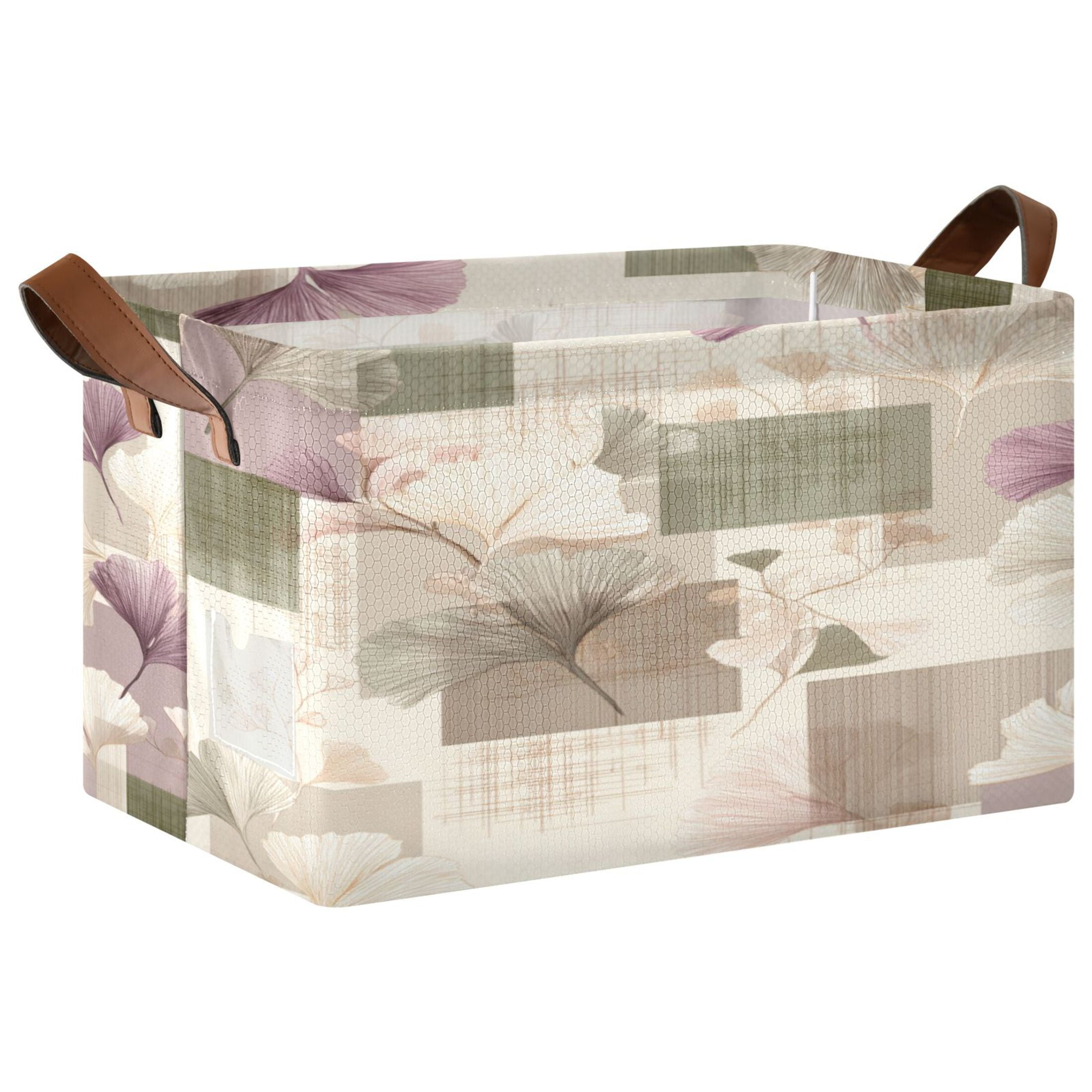 2pcs Foldable Iron Frame Storage Basket Open Basket Bins Versatile ...