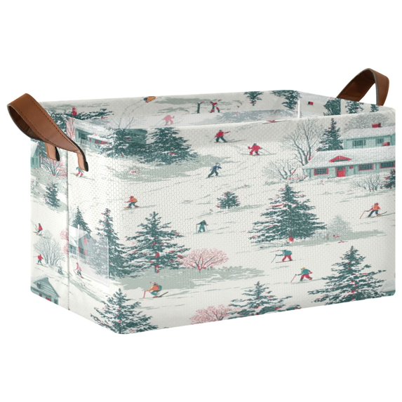 2pcs Foldable Iron Frame Storage Basket Open Basket Bins Versatile ...