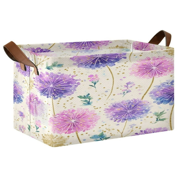 2pcs Foldable Iron Frame Storage Basket Open Basket Bins Versatile ...