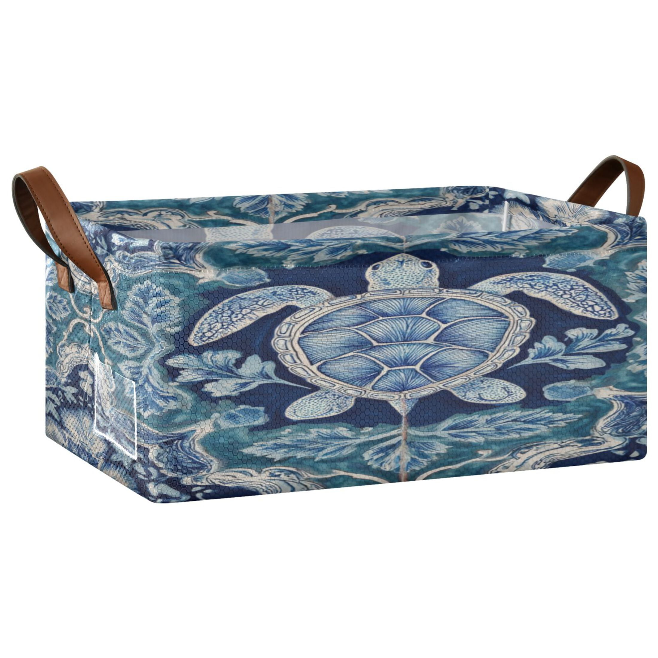 2pcs Foldable Iron Frame Storage Basket Open Basket Bins Versatile ...