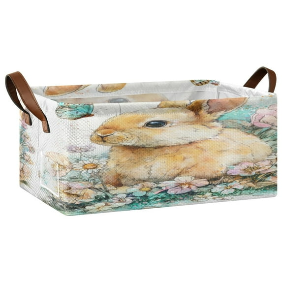 2pcs Foldable Iron Frame Storage Basket Open Basket Bins Versatile ...