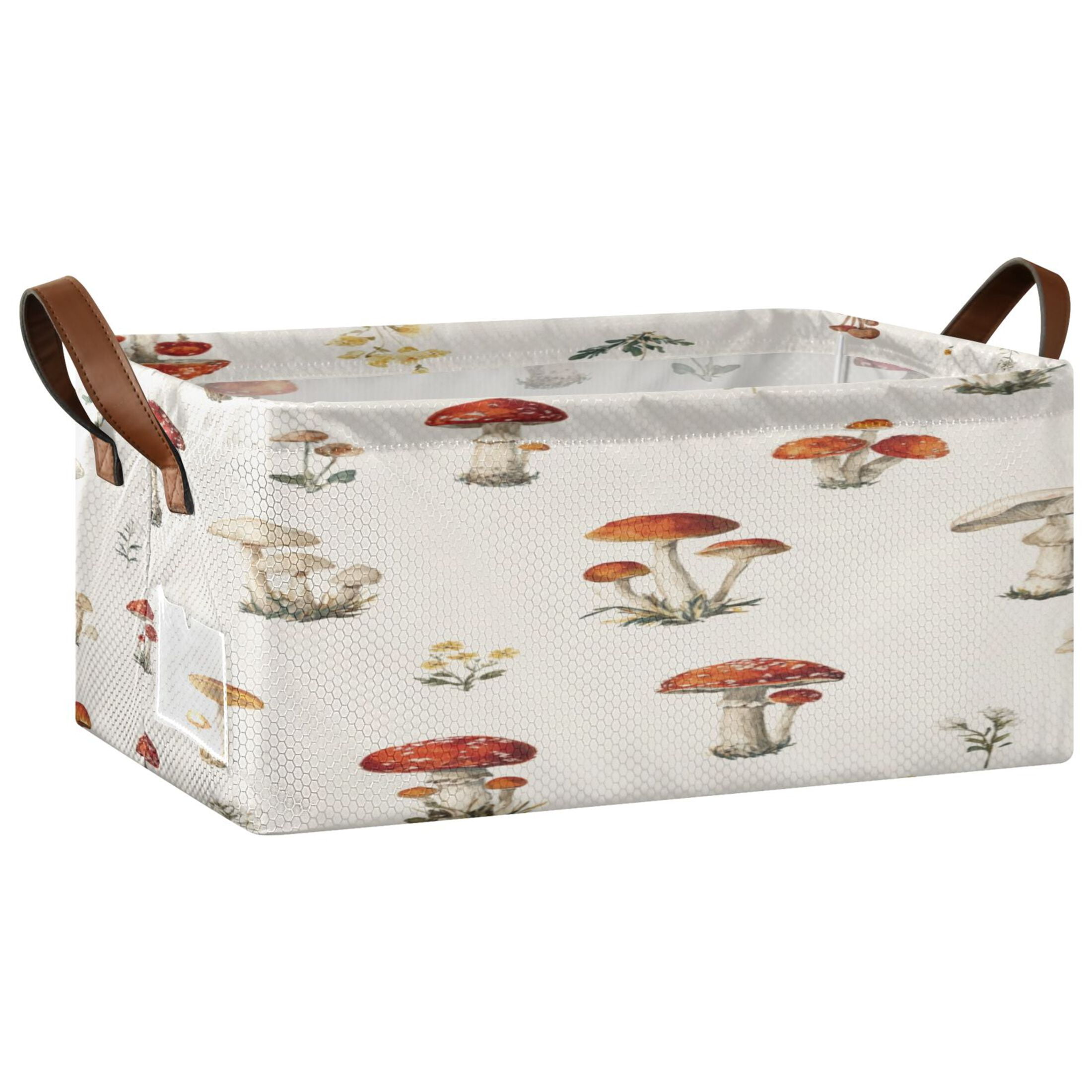 2pcs Foldable Iron Frame Storage Basket Open Basket Bins Versatile ...