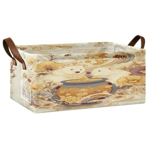 2pcs Foldable Iron Frame Storage Basket Open Basket Bins Versatile ...