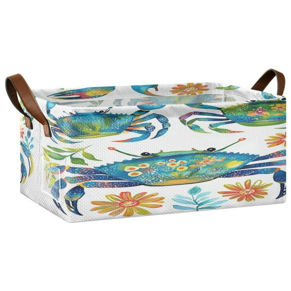 2pcs Foldable Iron Frame Storage Basket Open Basket Bins Versatile ...