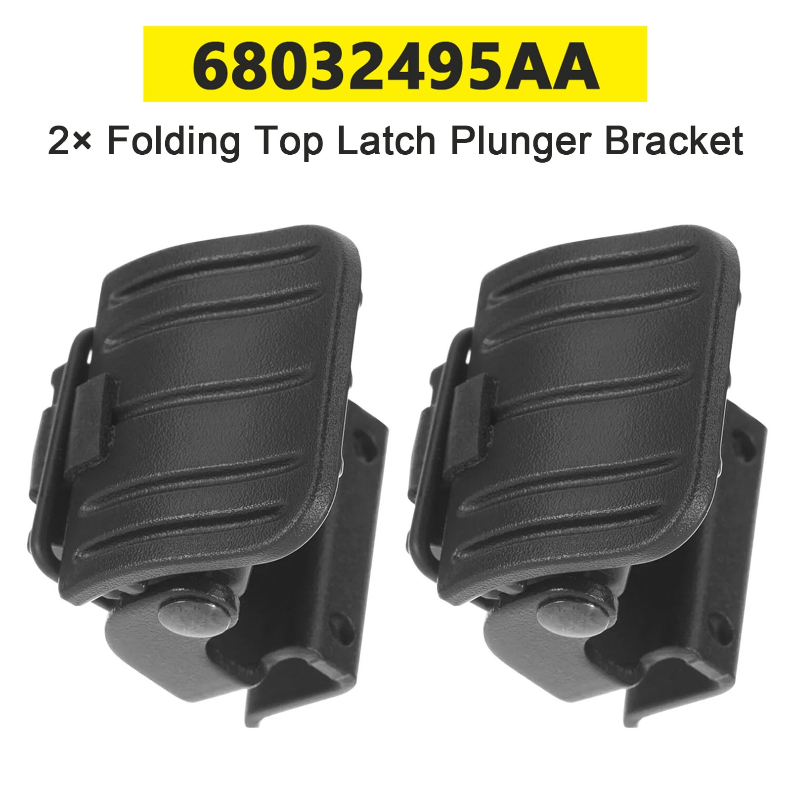 2pcs Folding Top Latch Plunger Bracket 68032495AA for Jeep Wrangler ...