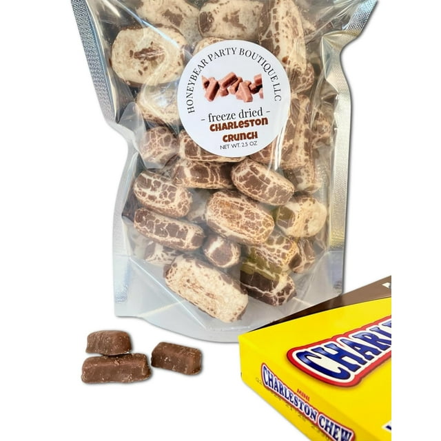 2pcs Freeze Dried Candy Charleston - Chocolate Nougat Candy - Shipped ...