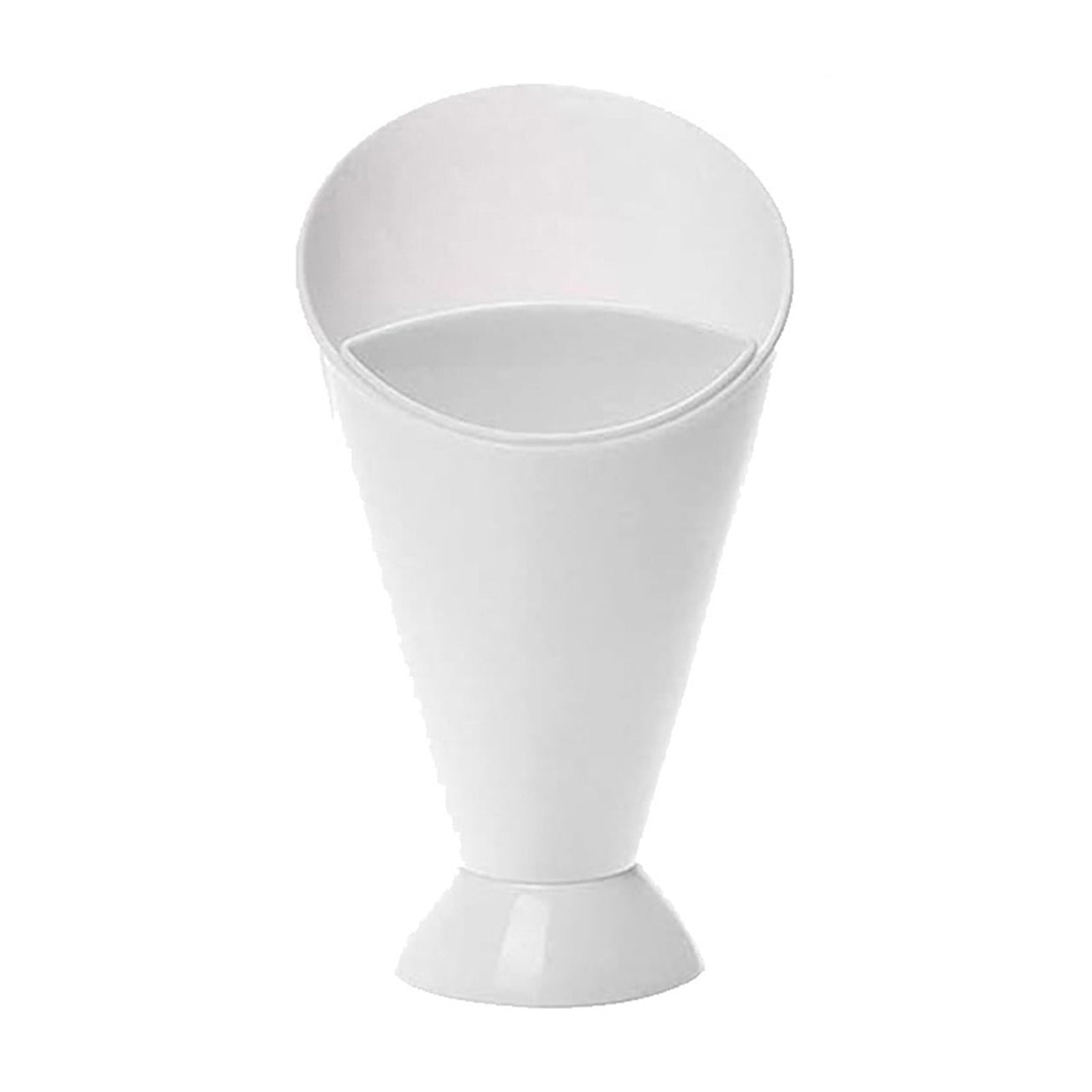 2pcs French Fry Holder with Sauce Cup, 2 in 1 Plastic Cone French Fries ...