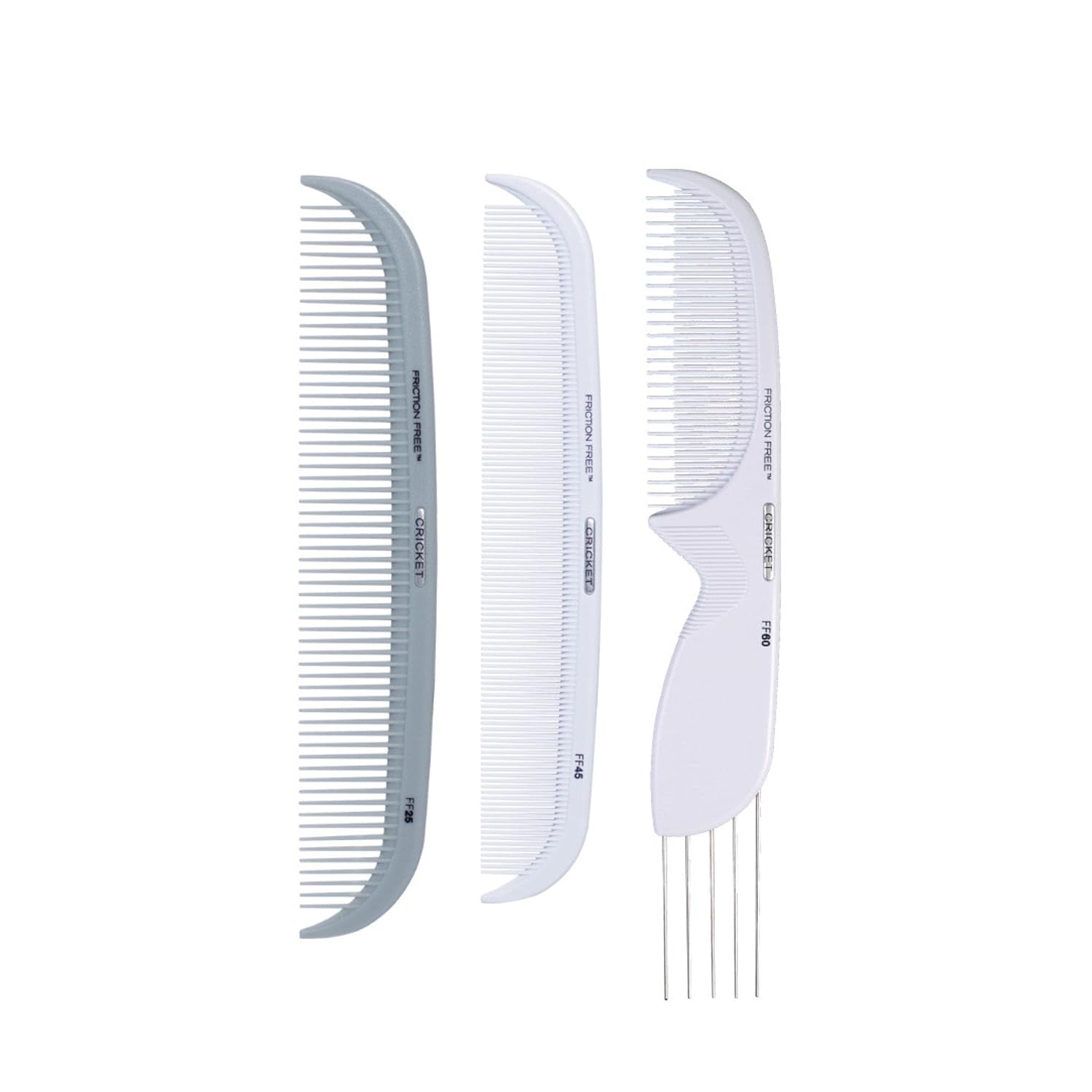 2pcs Friction Hair Cutting & Styling Combs Set - Professional Anti ...