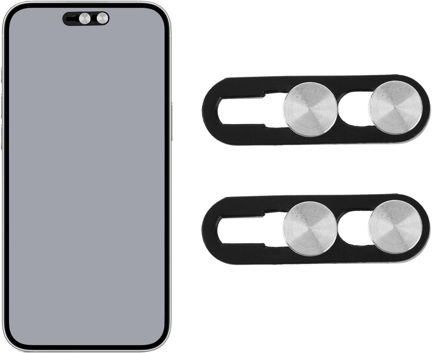 2pcs Front Camera Covers, Durable Phone Front Camera Cover Privacy ...