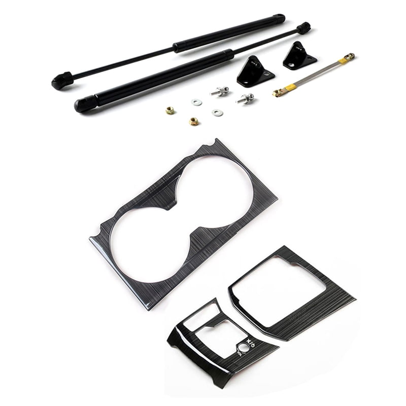 2pcs Front Hood Engine Cover Hydraulic Rod Spring Shock Bar & 1 set Car ...