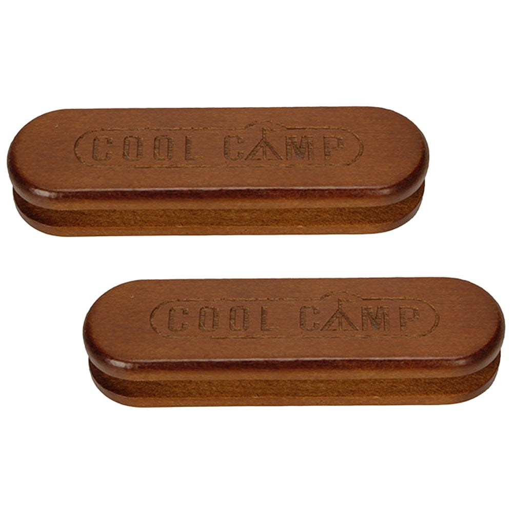 2pcs Frying Pan Handle Covers Wooden Insulated Covers Anti-scald Wok ...