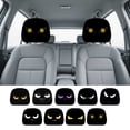 2pcs Funny Printed Universal Car Headrest Covers, Are Stretch Interior ...