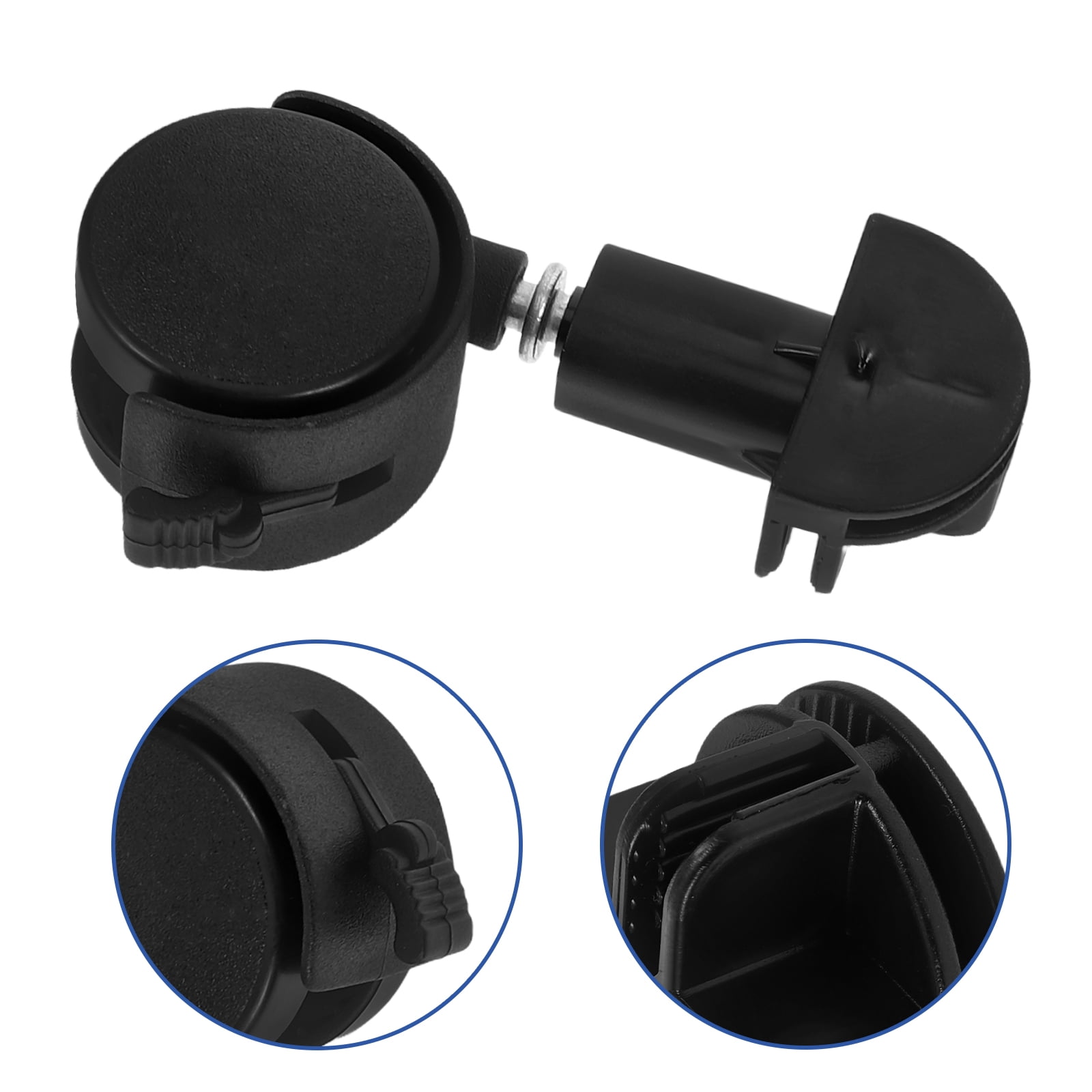 2pcs Furniture Caster Wheels Rolling Wheels Replacements Cage Wheels ...