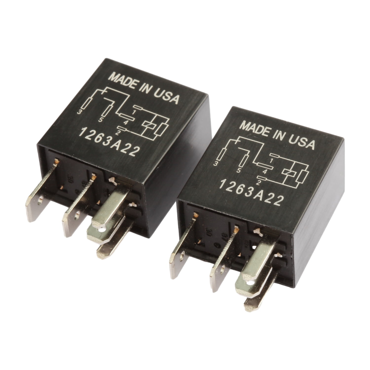 2pcs G8HE-1C7T-R-DC12 12VDC Automotive High-Current Micro ISO Relay ...