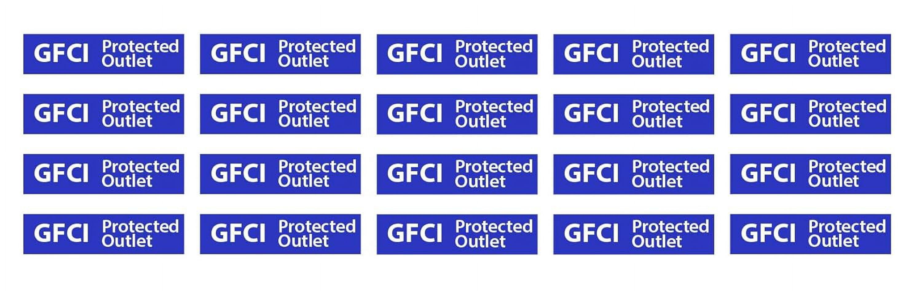 2pcs GFCI Ground Fault Circuit Interrupter Blue Version (20 Pack ...