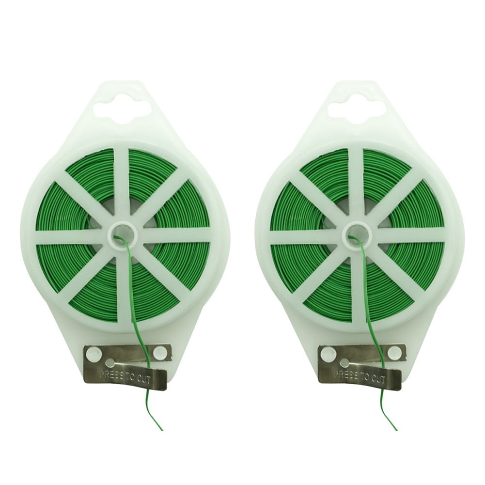 2pcs Gardening Belt Self Cutting Device Zip Tie Garden Plant Binding ...