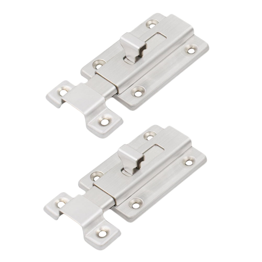 2pcs Gate Latch Lock Stainless Steel Sliding Latch Lock Latch Bolt for ...