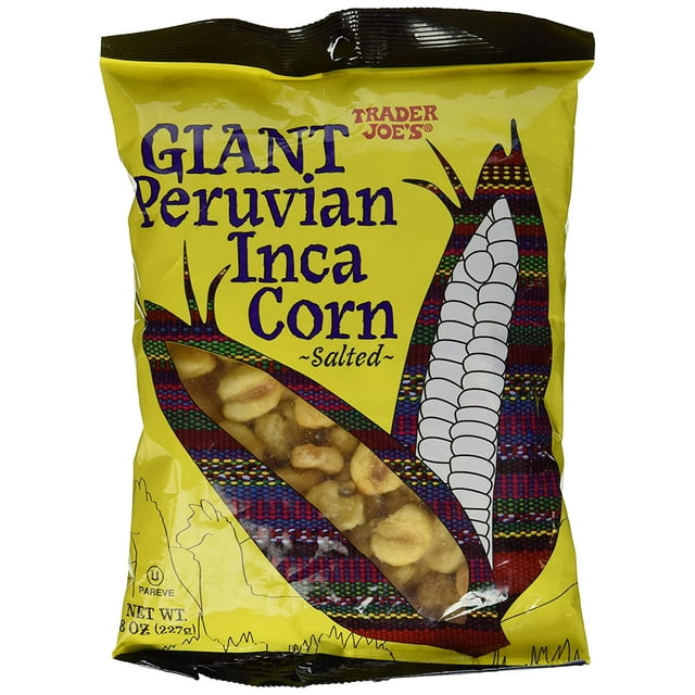 2pcs Giant Peruvian Inca Corn Salted Crunchy Snack 8 Oz - Walmart.com