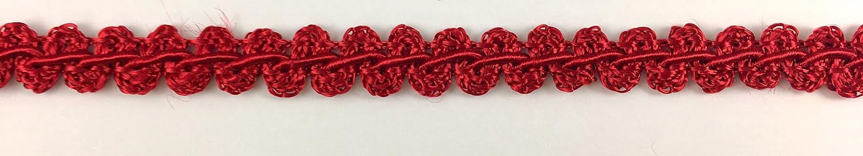 2pcs Gimp Trim 12 Yards (Red) - Walmart.com