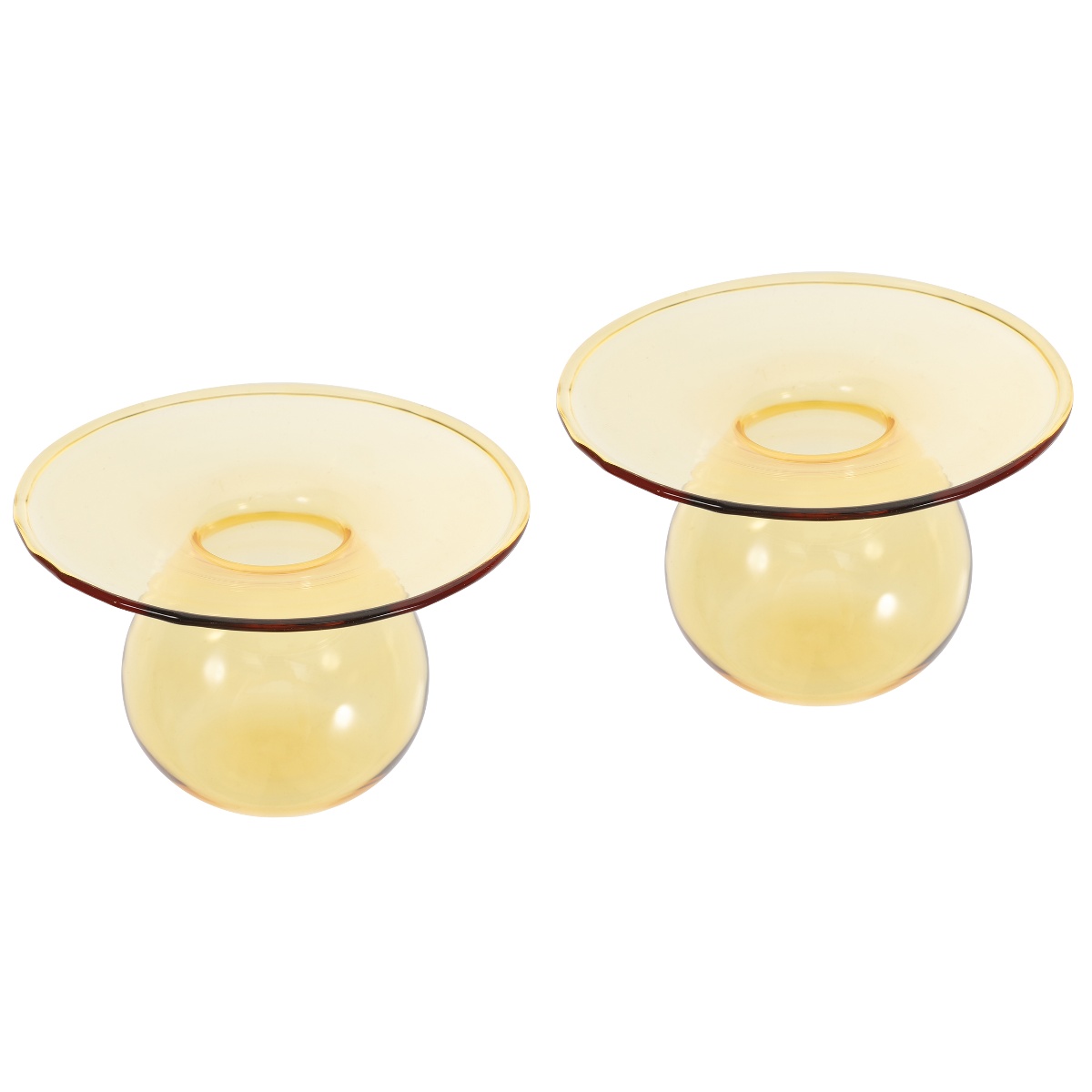 2pcs Glass Pudding Cup Glass Dessert Cup Fruit Bowl Juice Cocktail ...