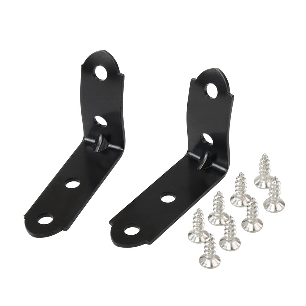 2pcs Glove Box Lid Hinge Snapped Repair Kit Hinge Brackets With Screws ...