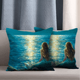 2pcs Graduation Season Gift. Dreamy Mermaid Moonlit Sea short plush ...