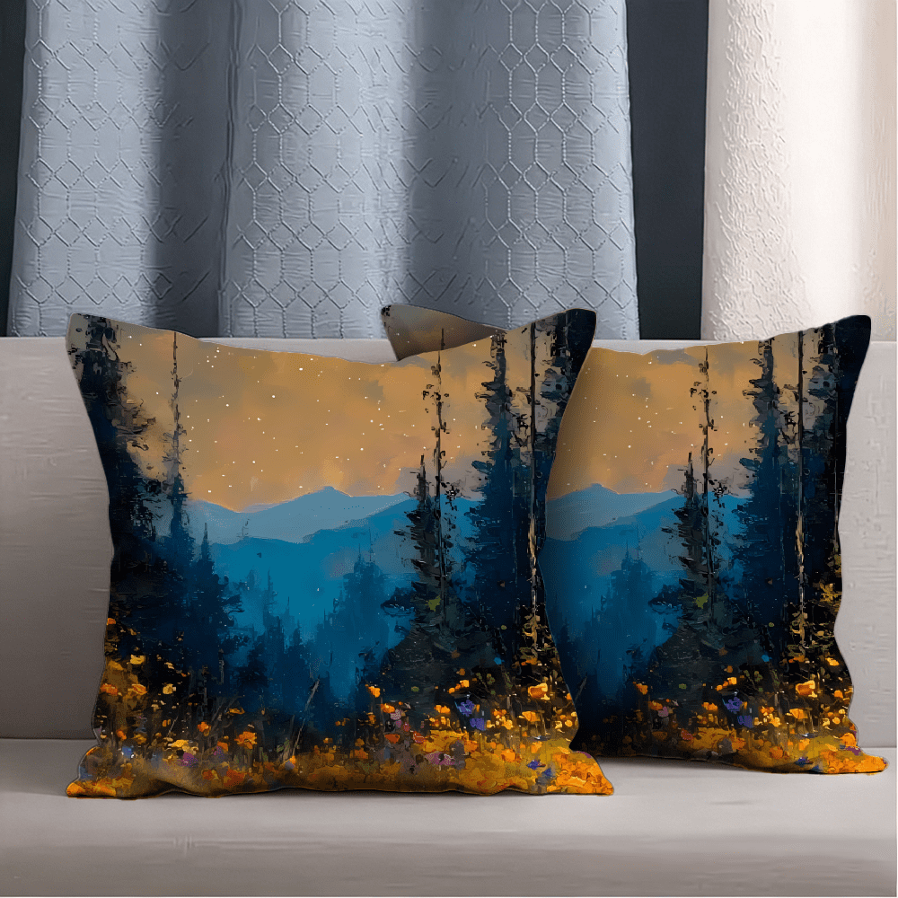 2pcs Graduation Season Gift Vibrant Forest and Moon Scene, Perfect for ...
