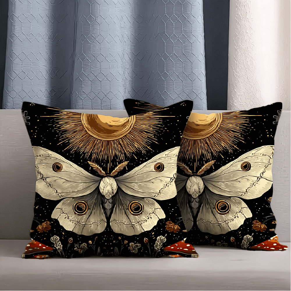 2pcs Graduation Season Gift. Whimsical Moth Mushroom Vintage-Inspired ...