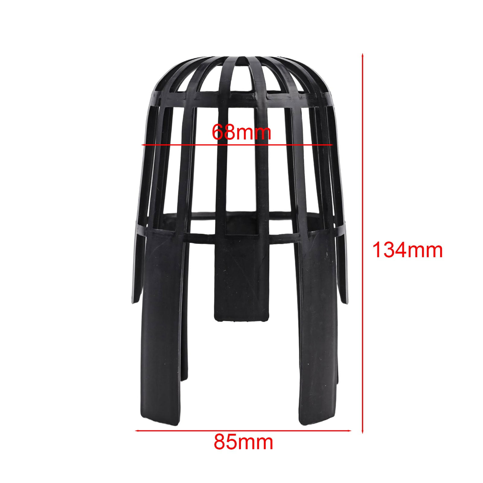 2pcs Gutter Strainer Drain Filter Guard Roof Downspout Guards Rain Sink ...