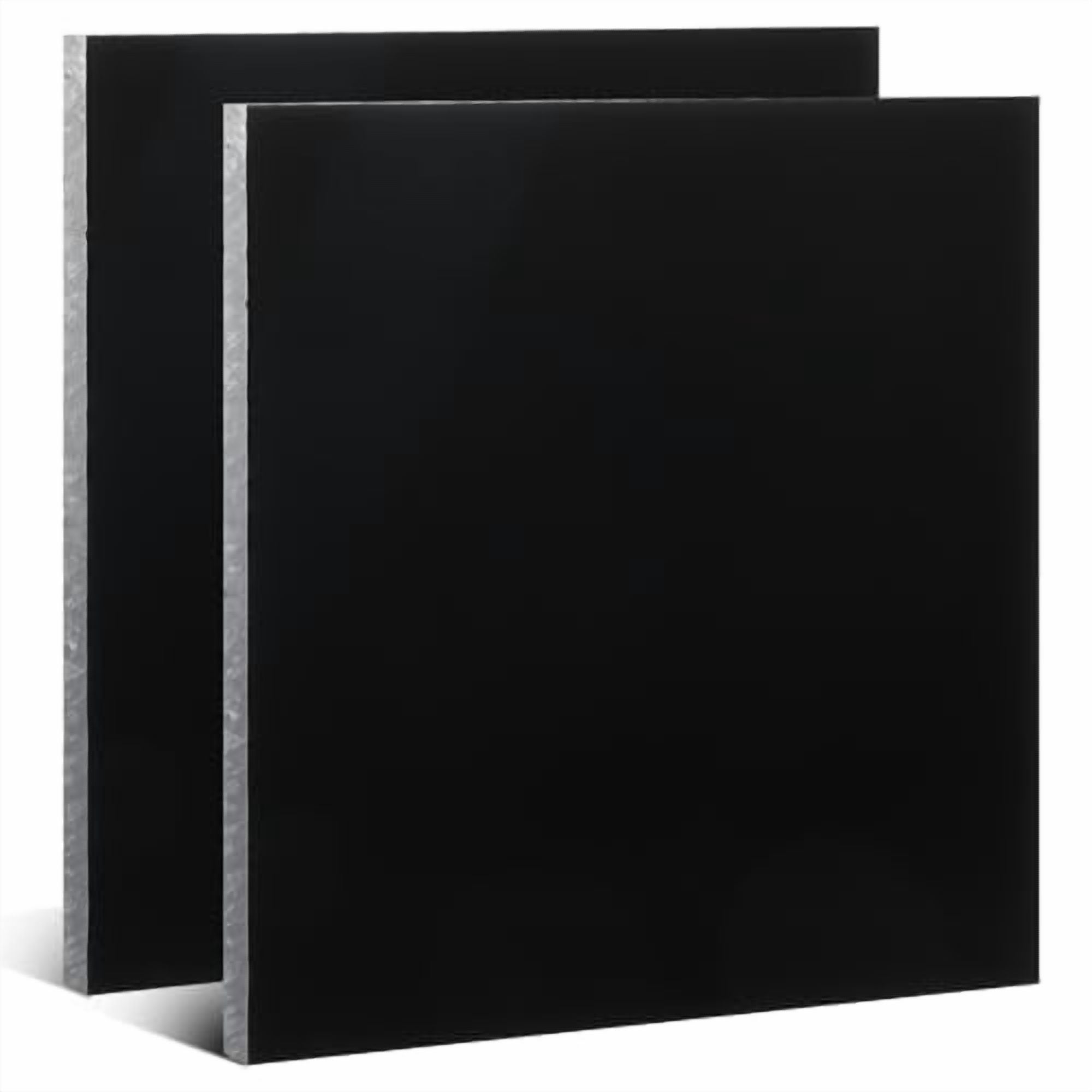 2pcs HDPE Plastic Sheet 1/2 Inch Thick Size,12" x 12" High Density ...