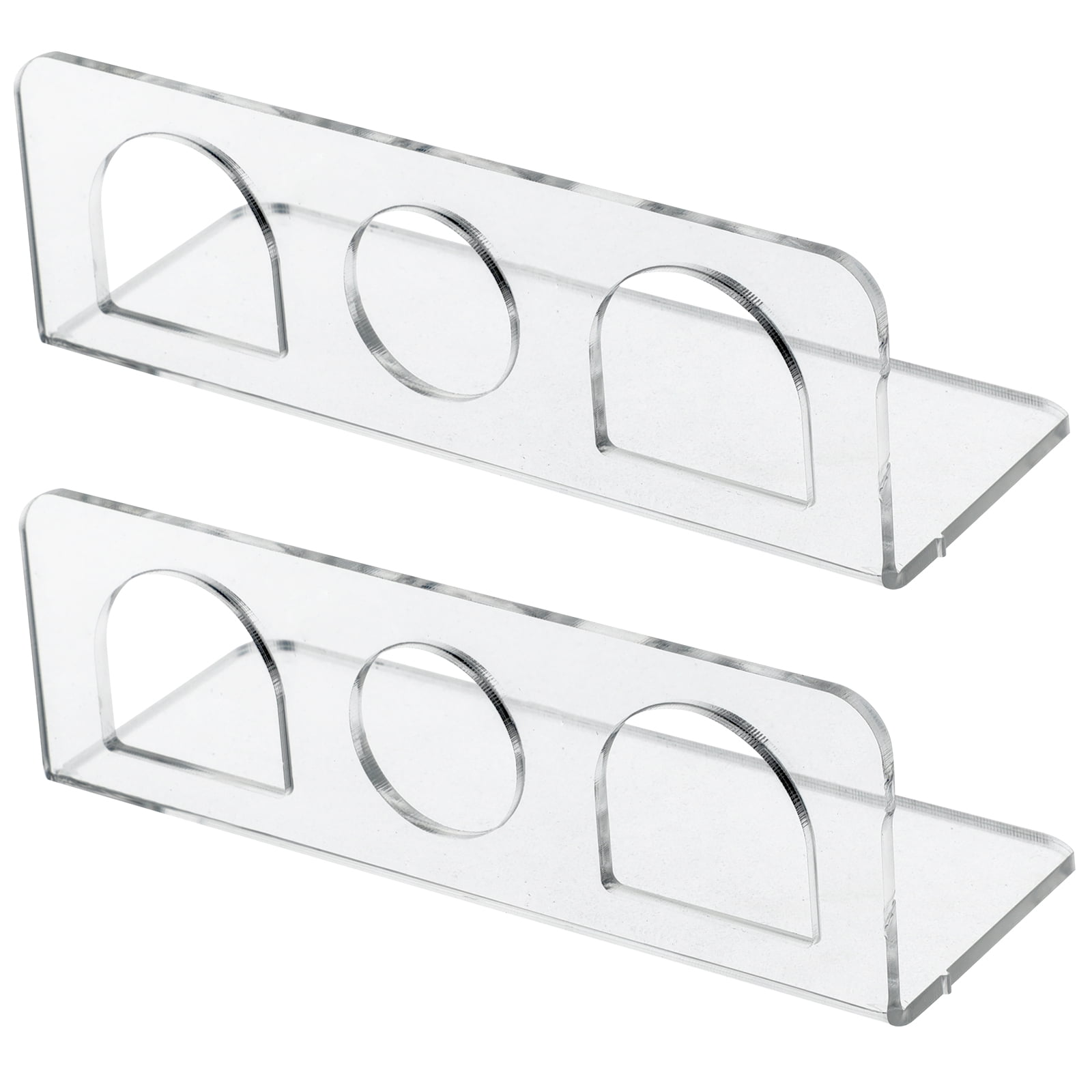 2pcs Hair Brush Holder Organiser Wall Hair Styling Tools Organizer Hair ...