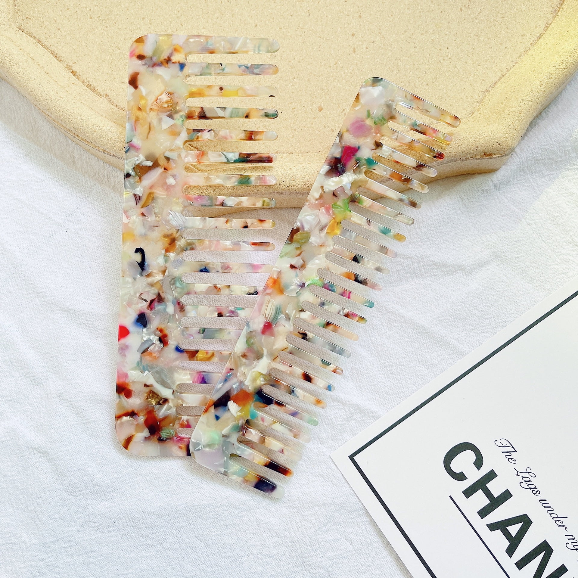 2pcs Hair Detangler Combs Women Hair Styling Combs Small Combs Hair ...