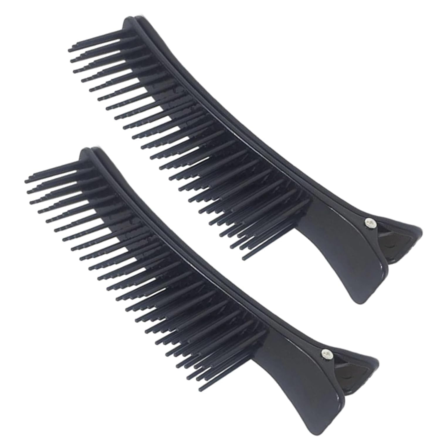 2pcs Hair Stylist Nonslip Hair Clips Comb for Professional Salon,Grip ...