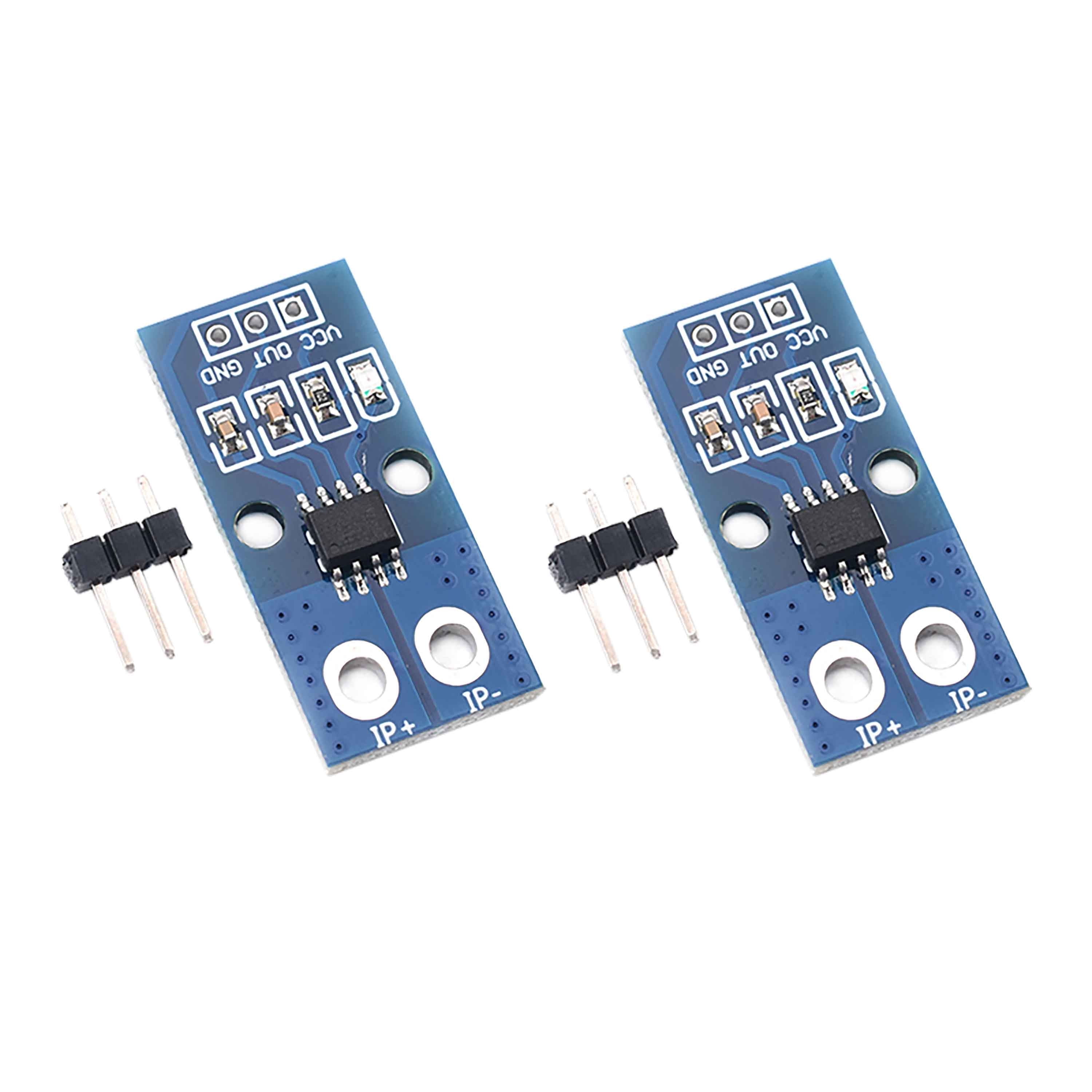 2pcs Hall Current Sensor Module Range Current Inspect With Over Current ...