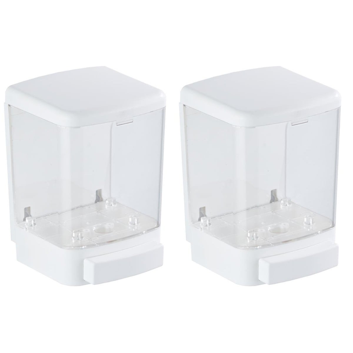 2pcs Hand Dispenser Foaming Manual Soap Dispenser Wall Mount Soap ...